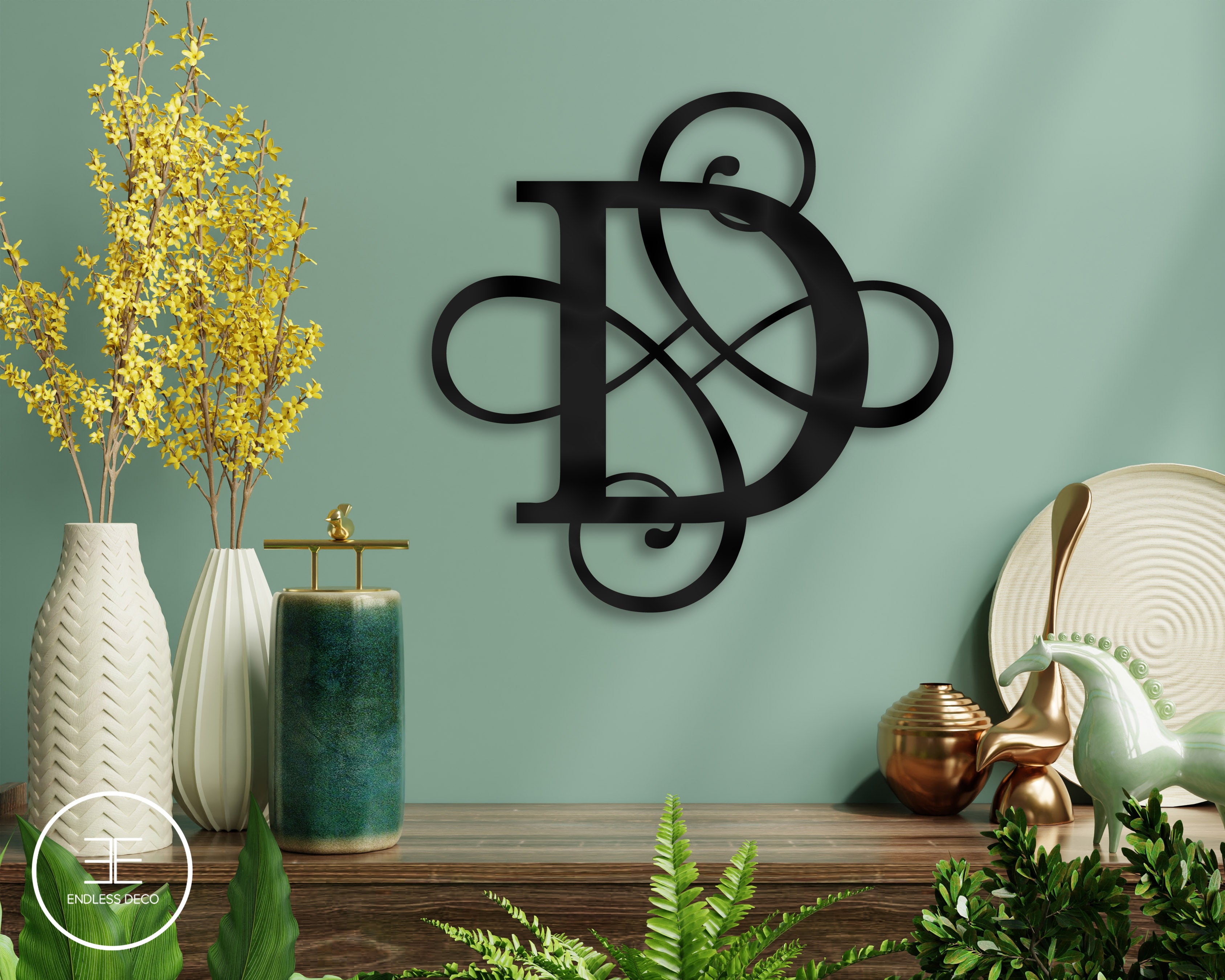 Roman Letter "D" – EndlessDeco