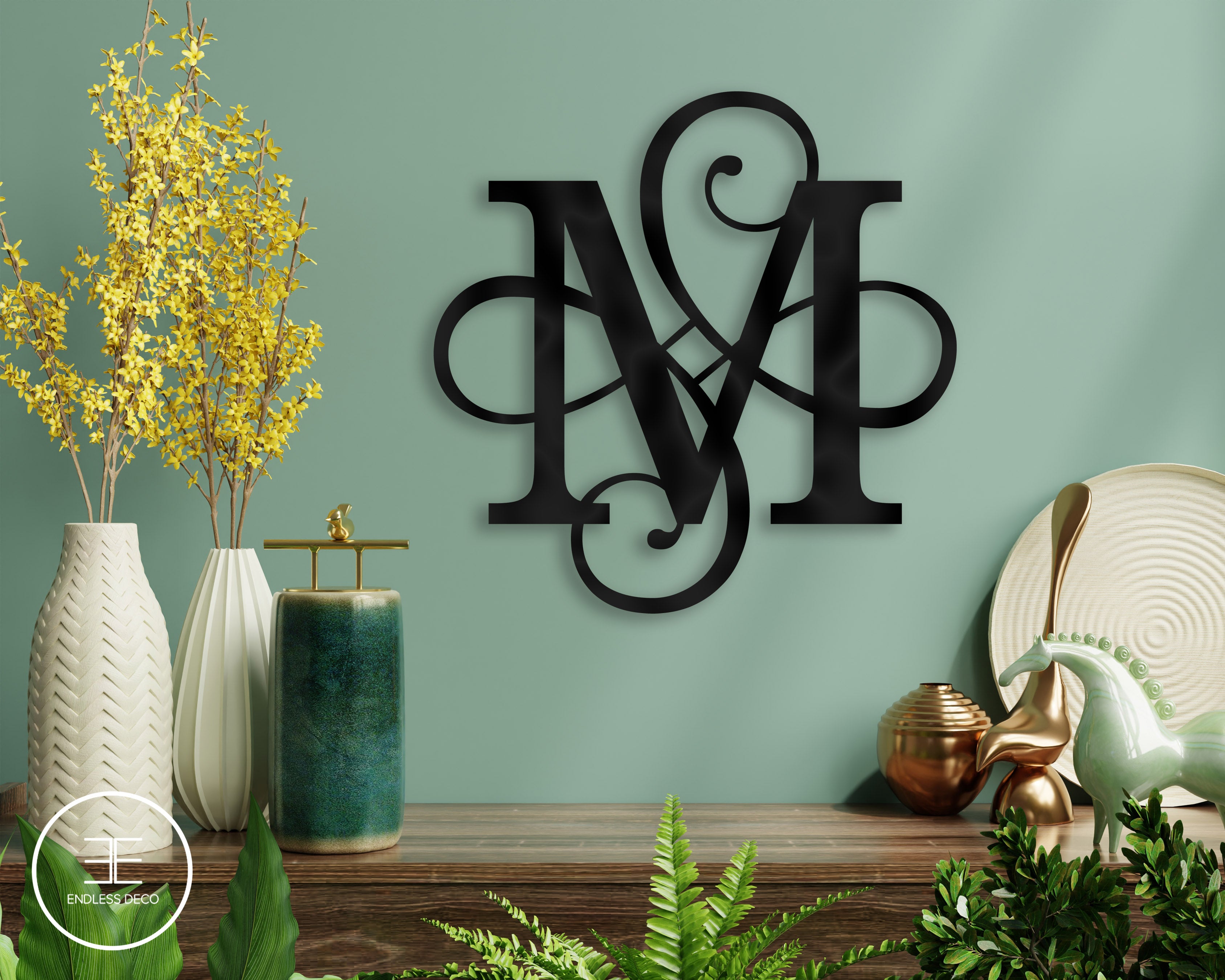 Roman Letter "M" – EndlessDeco