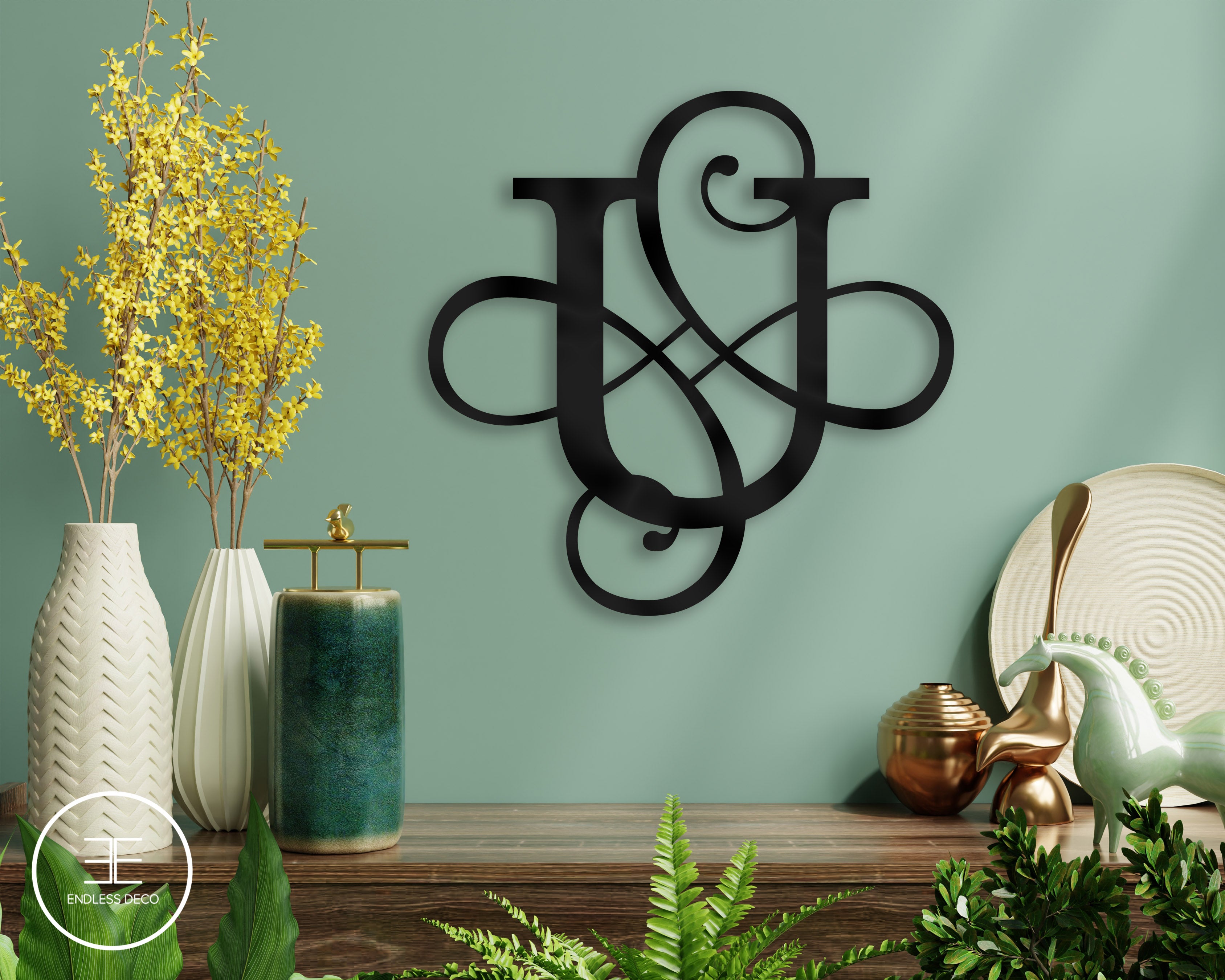 Roman Letter "U" – EndlessDeco